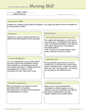 Confusion assessment method nursing skill template ati - ACTIVE ...