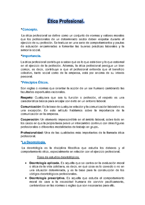 Actividades Didácticas - Tema 5: Ética Profesional. Actividades ...