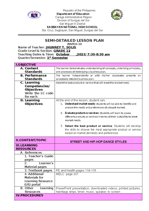 Computer (Try lang edited) - Detailed Lesson Plan in ICT Grade 7 I ...