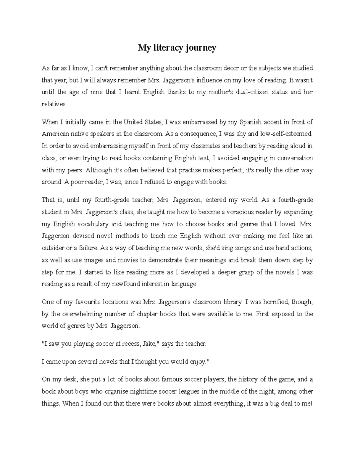 1771867429 - Narrative Ess, Narrative Ess narrative essay - My literacy ...