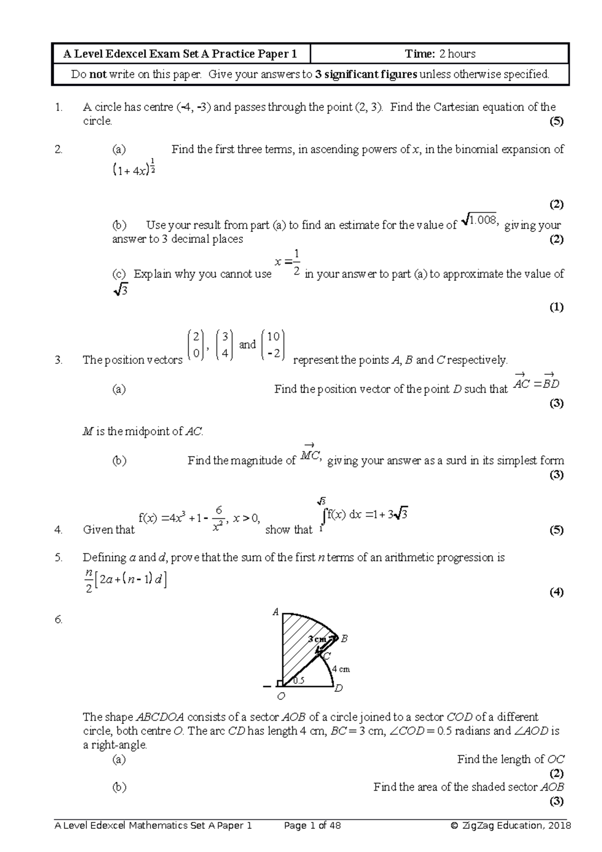 Maths Exam A Paper 1 F1 A Level Edexcel Exam Set A Practice Paper 1 maths-exam-a-paper-1-f1-a-level-edexcel-exam-set-a-practice-paper-1