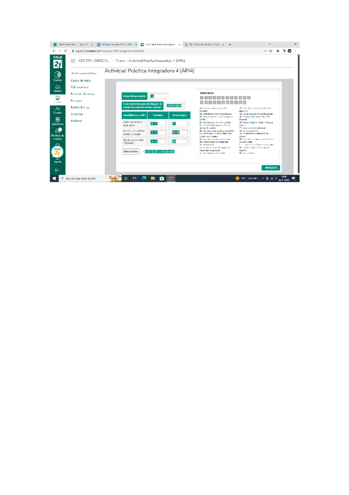 Api 4 - api 4 direccion general - Direccion General - Studocu