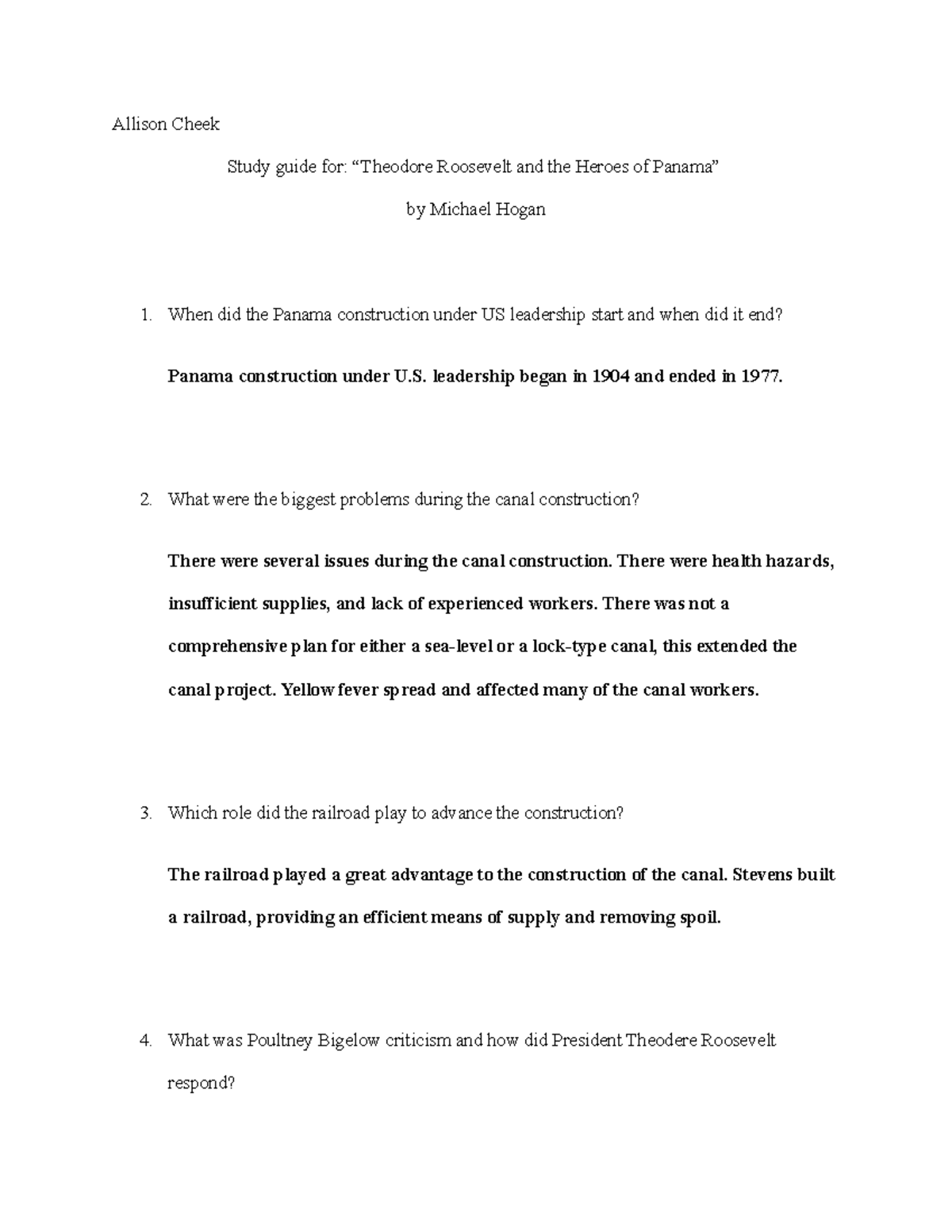 Spanish Culture SG 9 - Study Guide - Allison Cheek Study guide for ...