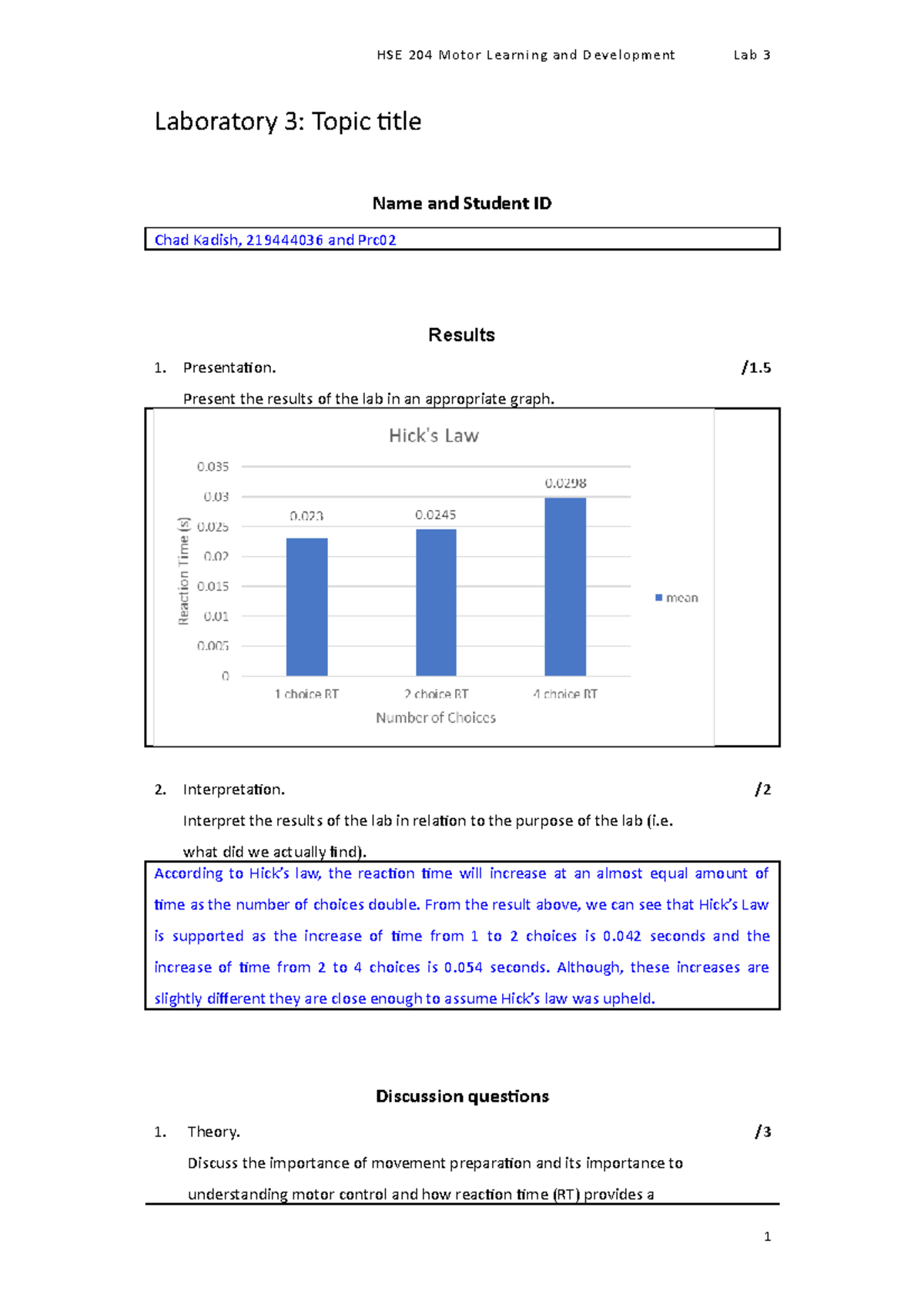 Lab+3+-+Reaction+Time+and+Hicks+Law+-+Response+Sheet - Laboratory 3 ...