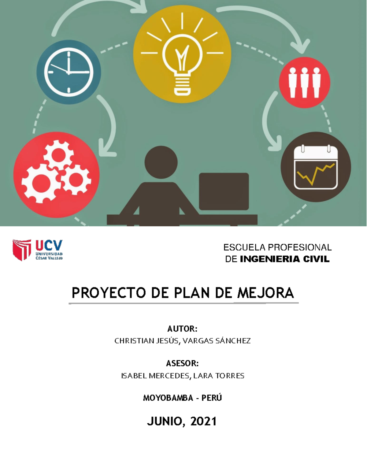 Proyecto DE PLAN DE Mejora - Christian Jesus - PROYECTO DE PLAN DE ...