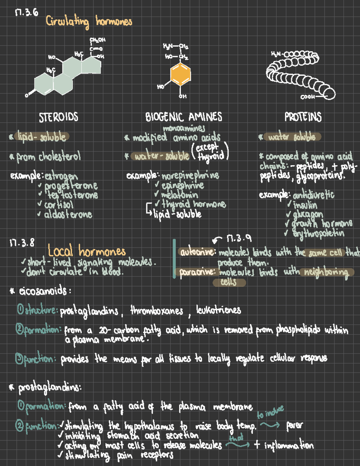 Chapter 17 - Endocrine System - Circulating hormones YCHZOH tall -41 ...