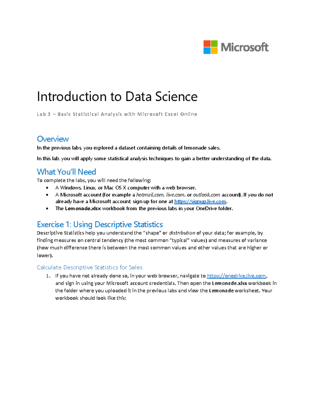 DAT101x Lab 3 - Statistical Analysis - Introduction to Data Science Lab ...