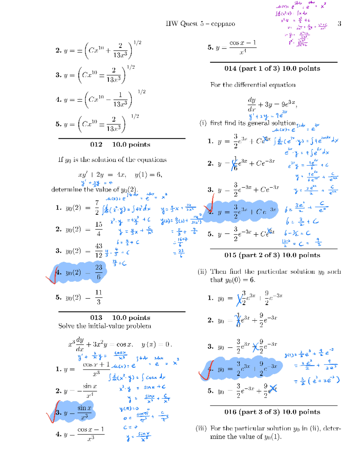 Quest 5.2 Exam Review - M 408D - Studocu