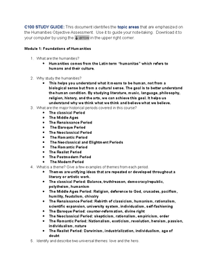 C165 pacingguide 6week - C160 - WGU - Studocu