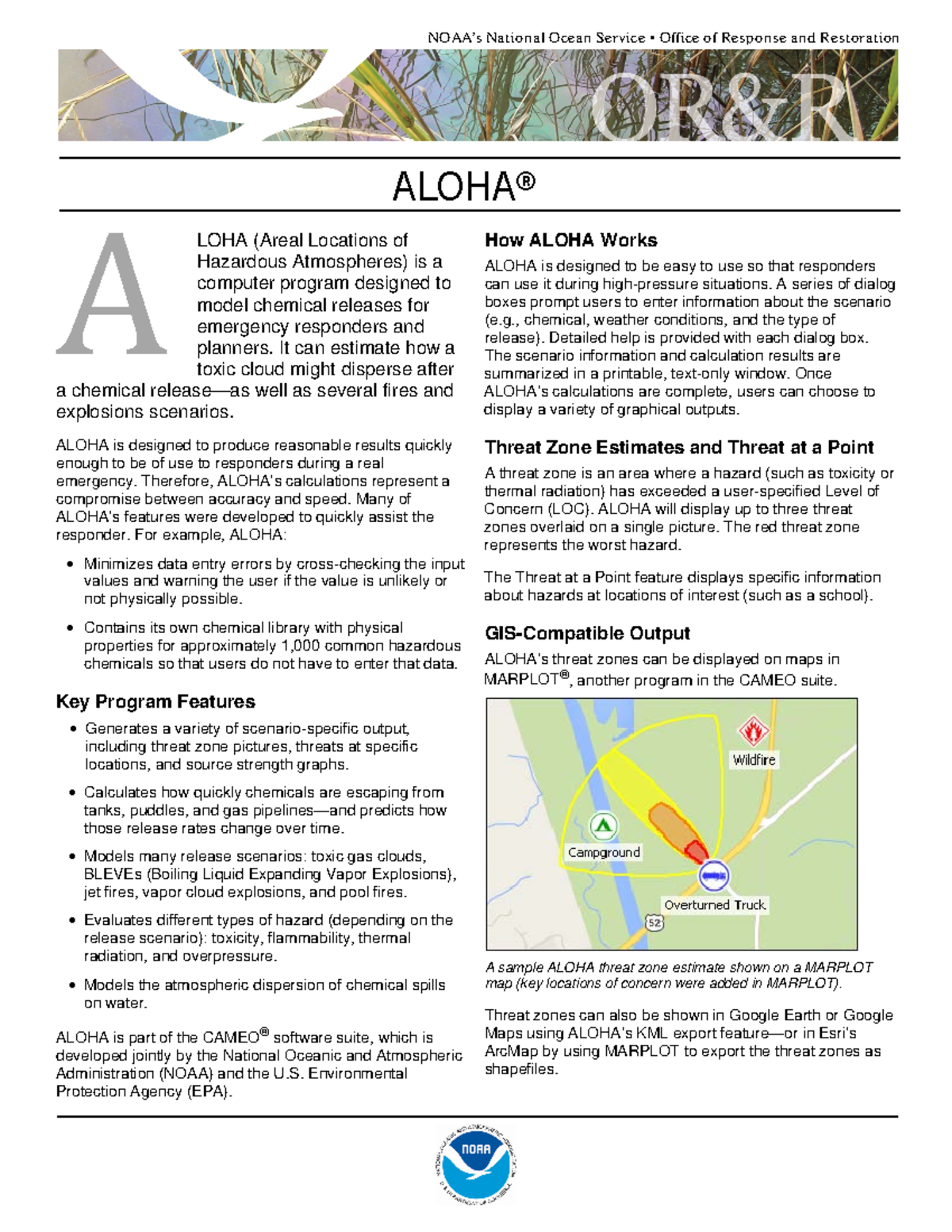 Aloha compress - NOAA’s National Ocean Service • Office of Response and ...