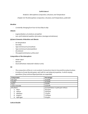 ESCI I Notes 4:: Moisture, Clouds, and Precipitation - General Science ...