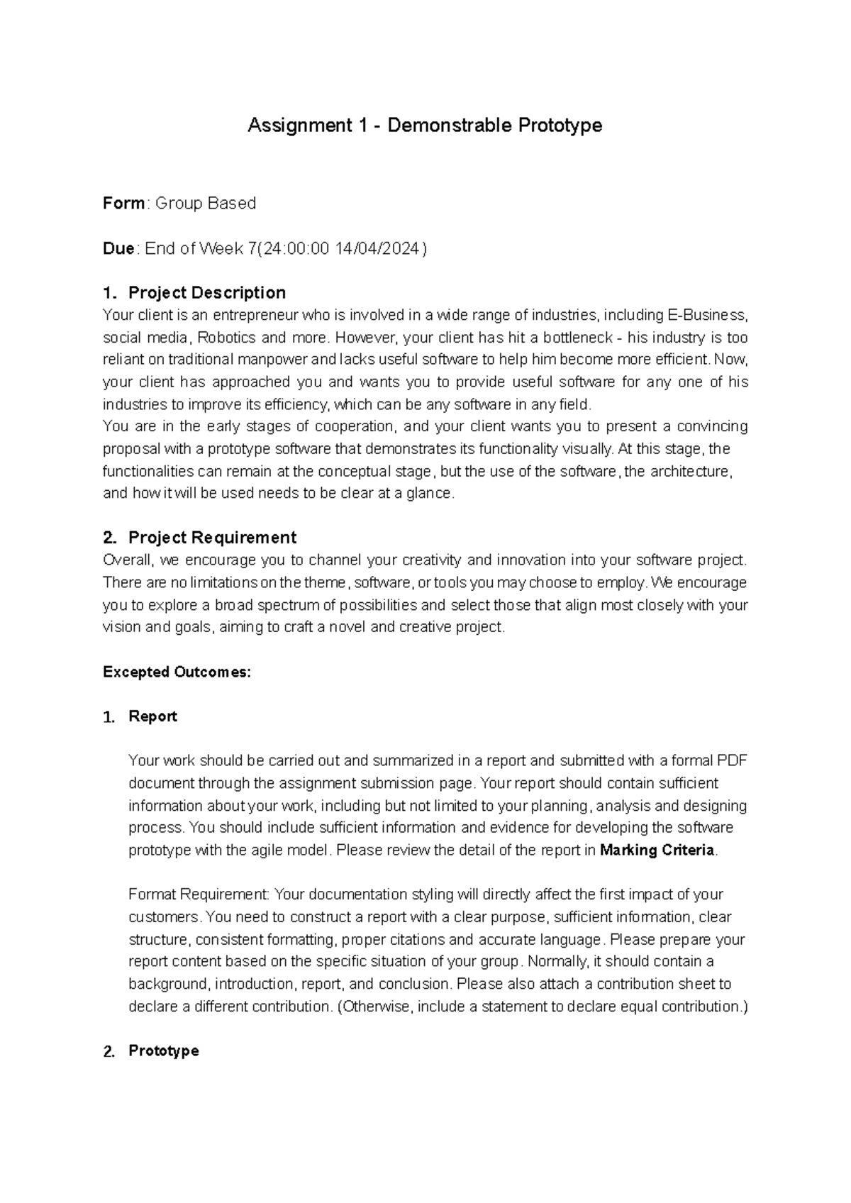 Assignment 1 - the first ass in the first semester - Assignment 1 ...