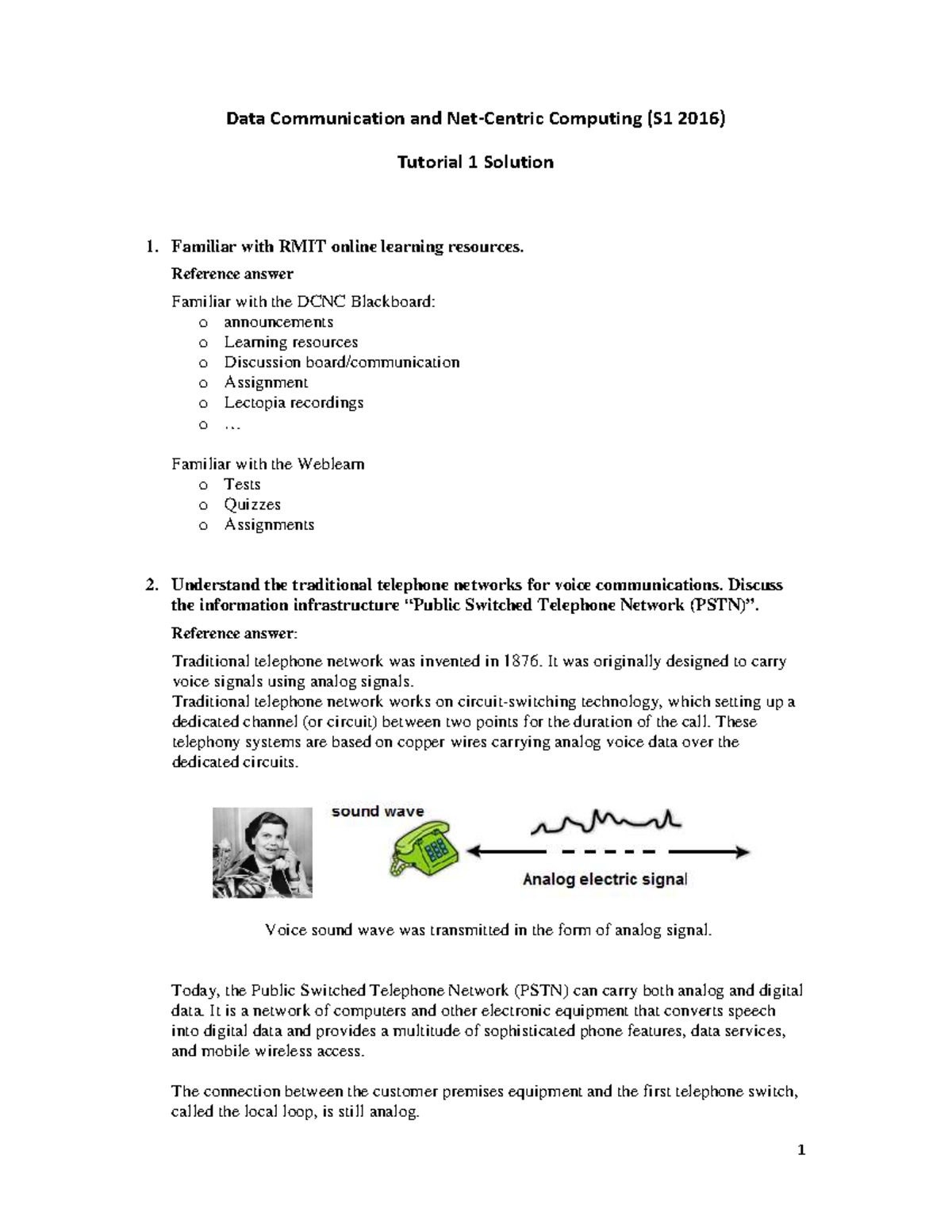 Tutorials COSC1111 - Contains all tutorial work required for this ...