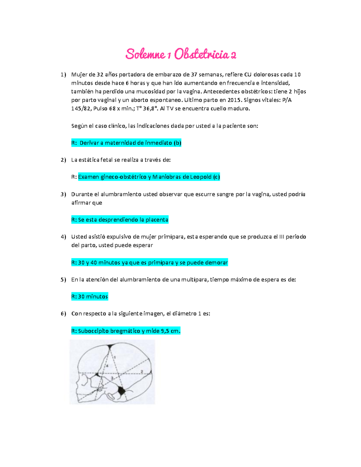 Solemne 1 Obstetricia 2 - Warning: TT: undefined function: 32 Solemne 1 Obstetricia 2 Mujer de ...