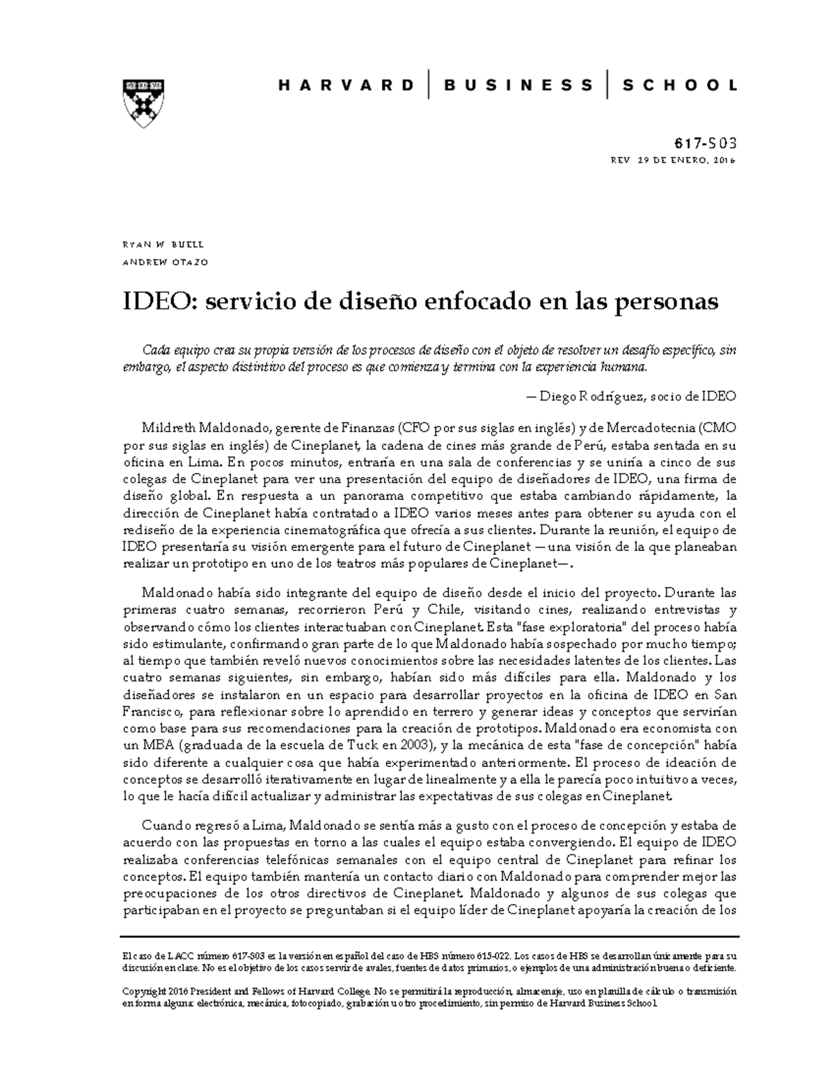 IDEO Servicio enfocado en las personas - 6 1 7 - S 0 3 R E V : 2 9 D E ...