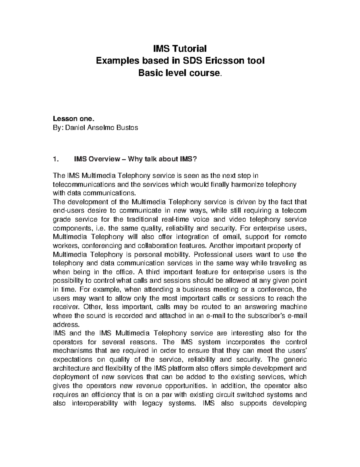 Ims tutorial with sds examples - IMS Tutorial Examples based in SDS ...