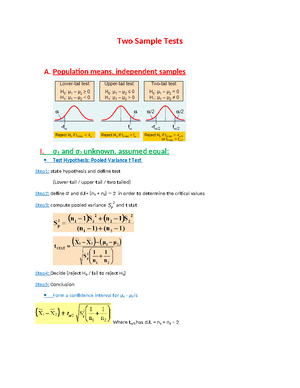 TBS Assignment #1 Sampling and Sampling distributions - Course Title: Probability and Business ...