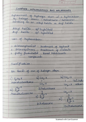 Organic Chemistry Notes - Organic chemistry: General Introduction ...