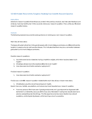 ENG 190 MODULE 5 Assignment - Project Part Two: Persuasive Essay with ...