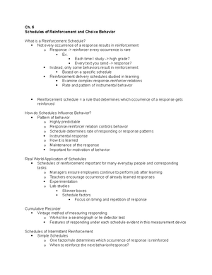 CH 1 - Intro TO Learning - BASIC LEARNING PROCESSES Chapter 1 Study of Learning and Behavior ...