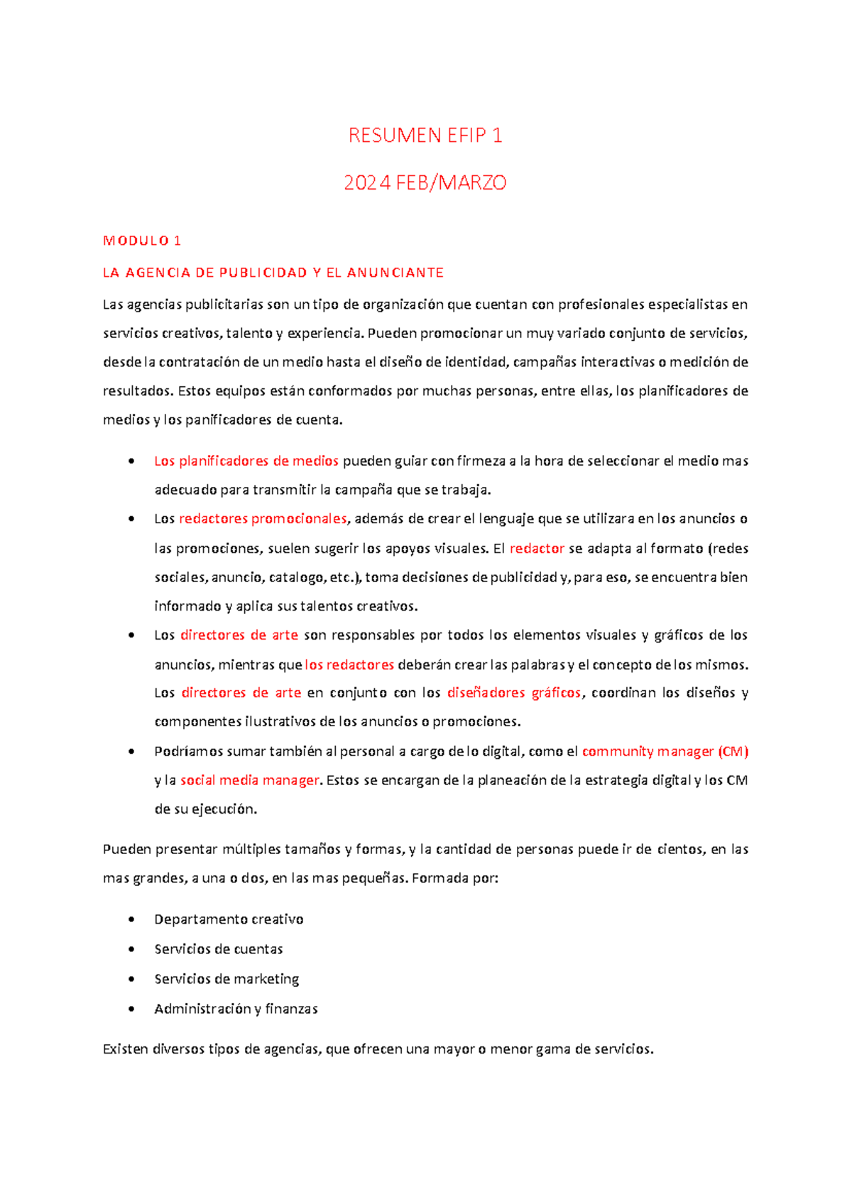 Resumen EFIP 1 merged - RESUMEN EFIP 1 2024 FEB/MARZO MODULO 1 LA ...