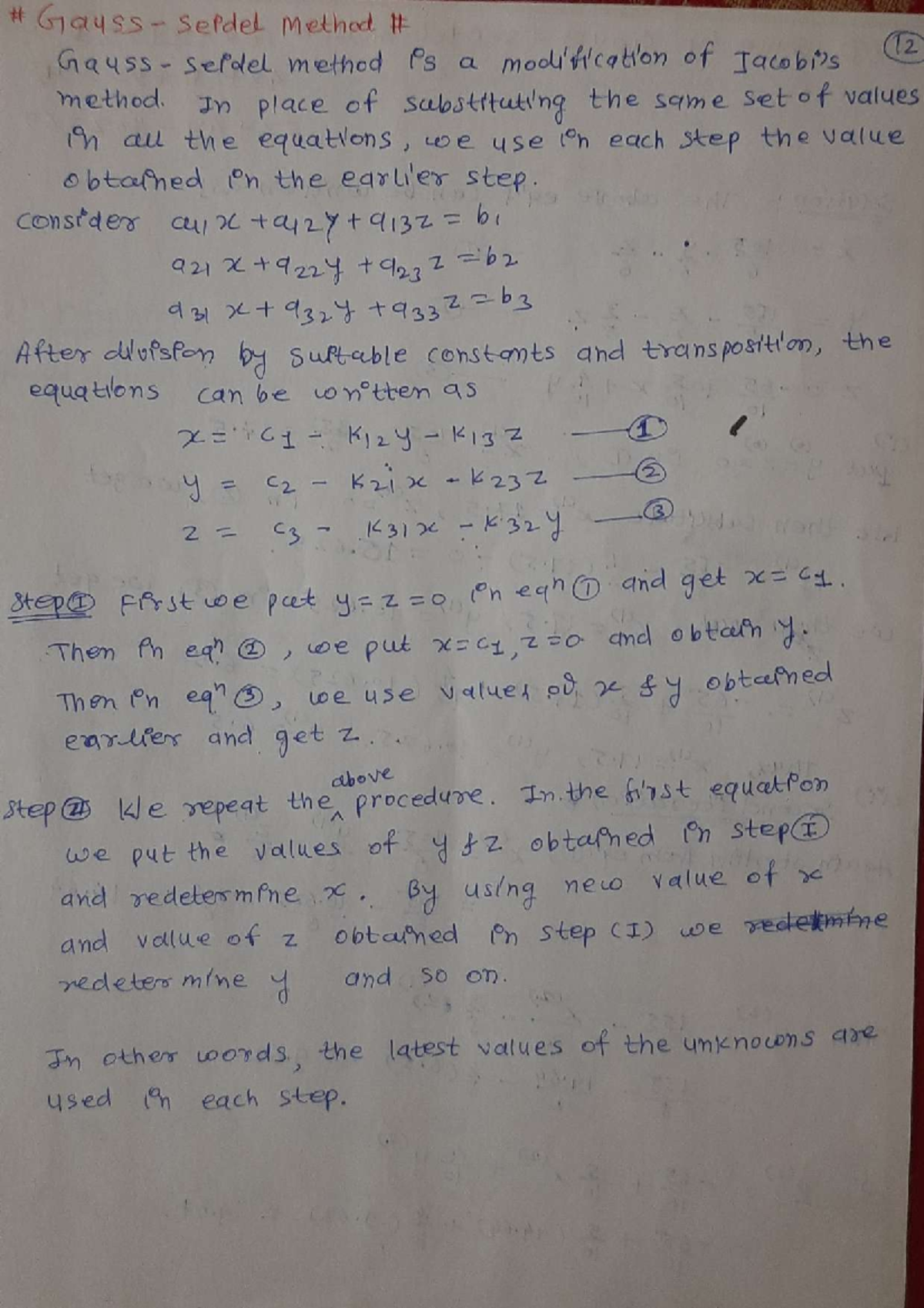 M3 Notes of Unit 5 Numerical Methods Part - 2 - Artificial Intelligence ...