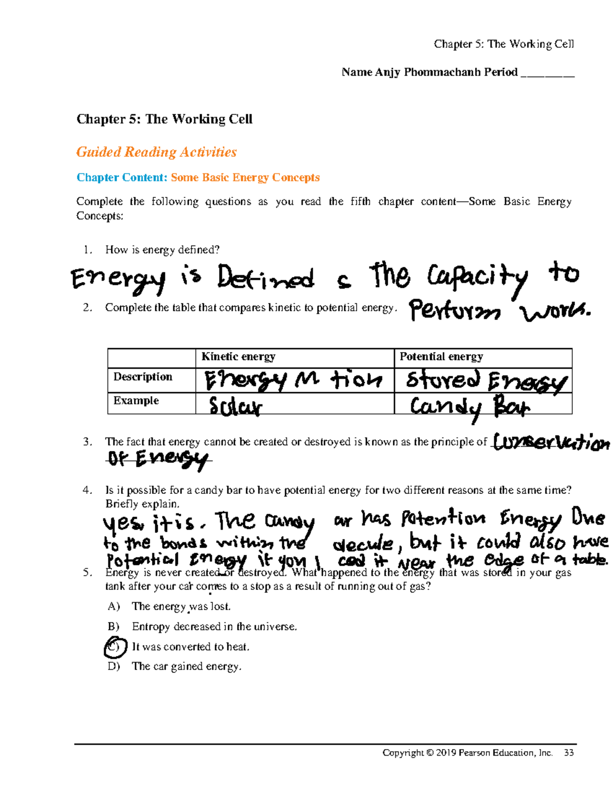 567C8979 - None - Name Anjy Phommachanh Period _________ Chapter 5: The ...