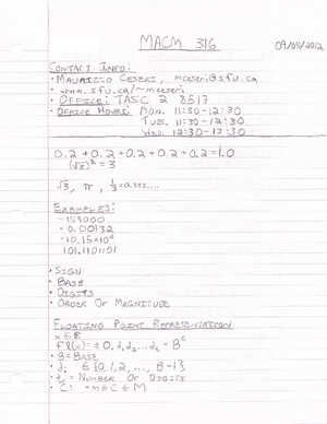 Computing Assignment 2 - You must upload a two-page pdf where the first page is your computing ...