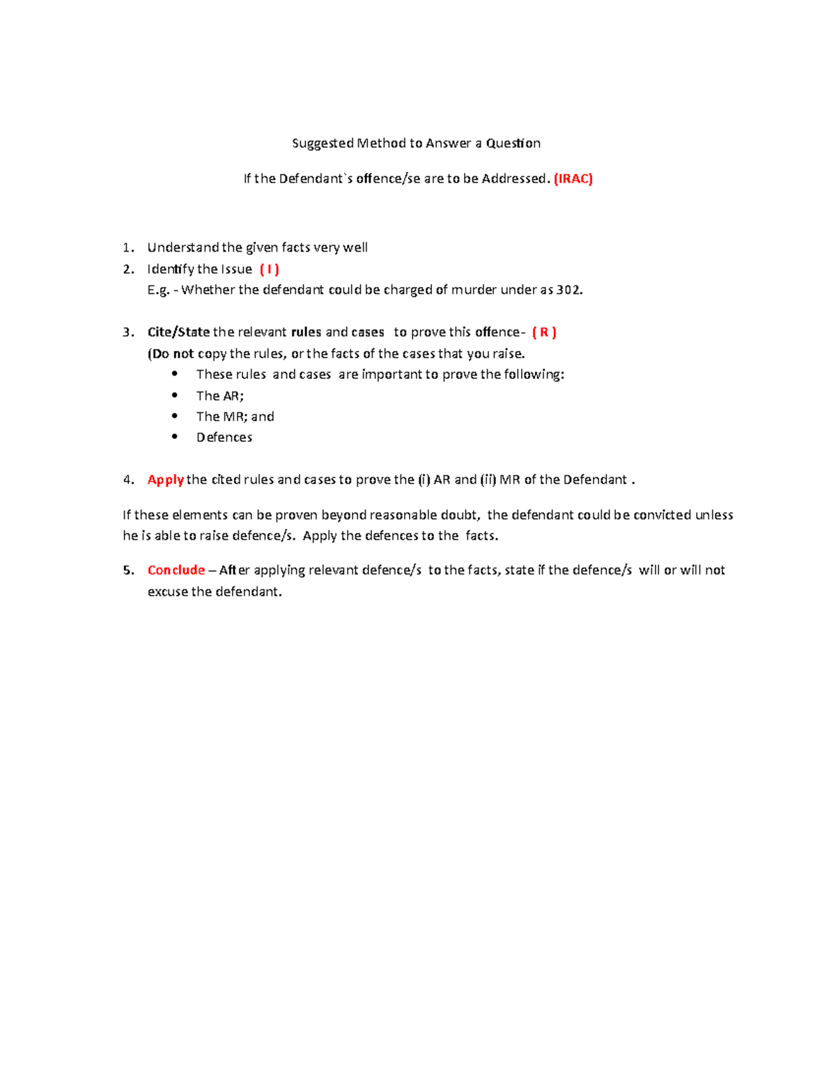 309246 Suggested Method to Answer a Problematic Question - Suggested ...