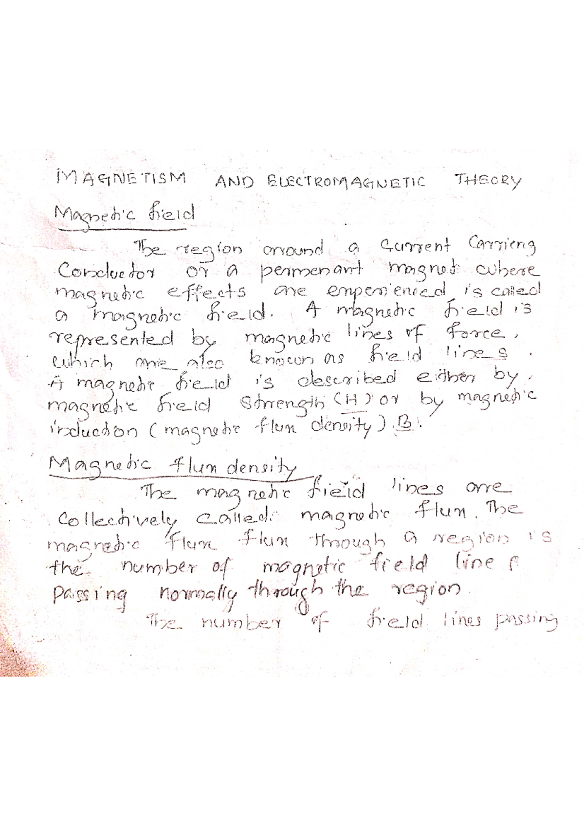 engineering physics module 4 - ANE TISM AND ELeCTROAGjNETIC THECRy ...