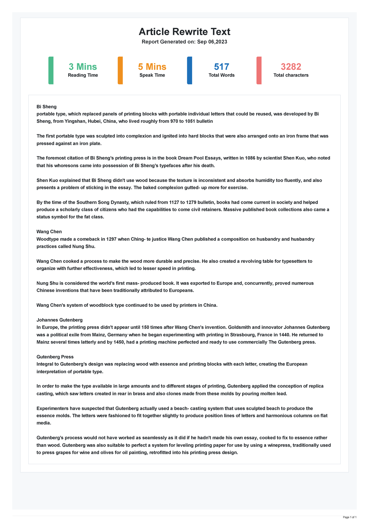 Article-rewriter-report - Article Rewrite Text Report Generated on: Sep ...