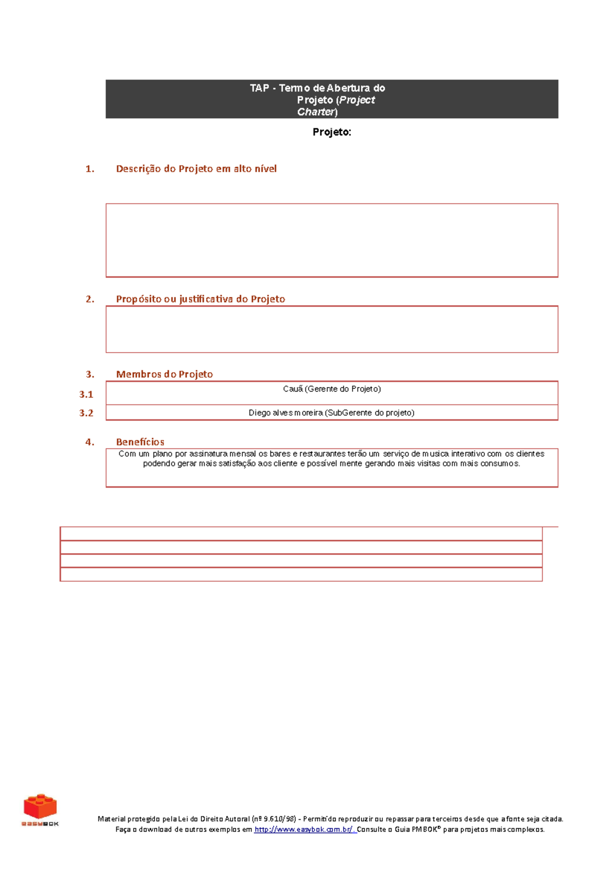 Easybok-easyhome-projeto exemplo-tap-termo de abertura do projeto-v5 03 ...