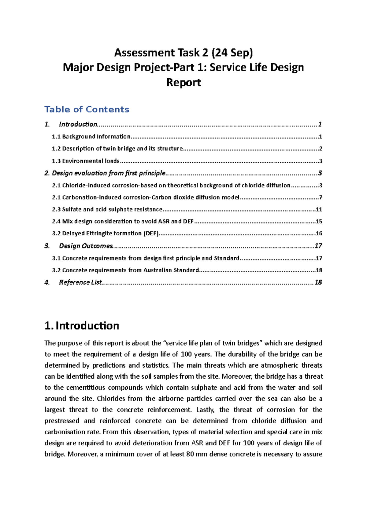 Assessment Task 2 - - Studocu