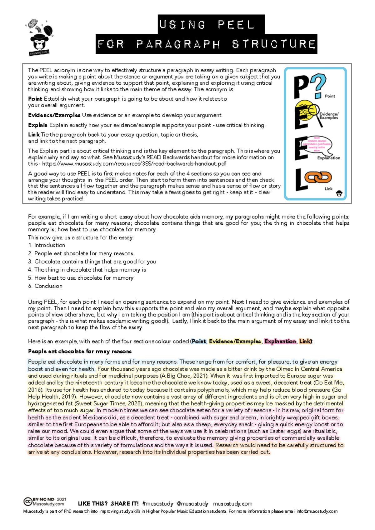 Peel-handout - Summary Interactive Science Physical Science - The PEEL ...
