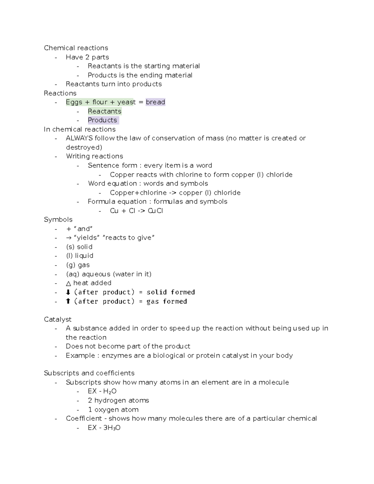 Writing Chemical Formulas Chemical Reactions Have 2 Parts writing-chemical-formulas-chemical-reactions-have-2-parts