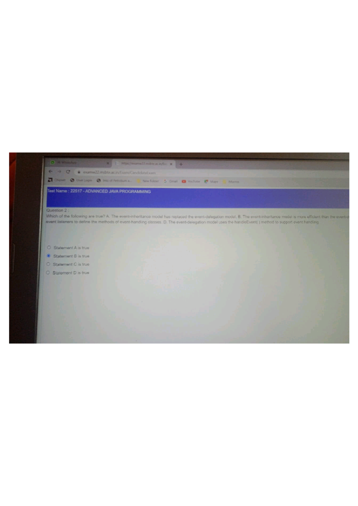 JAVA MCQ( Msbte) - computer engineering - Studocu