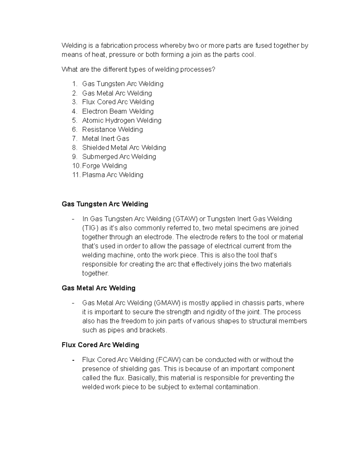 Btled-tec-124-hardcopy-1 - Welding is a fabrication process whereby two ...