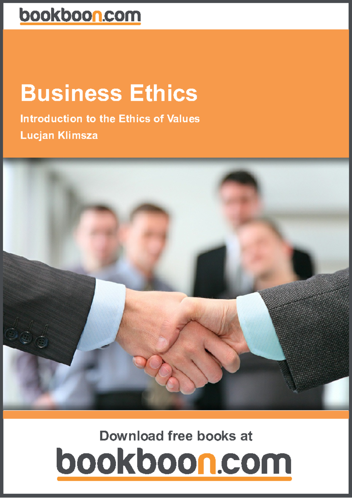 Text Book - Business Ethics - Lucjan Klimsza Business Ethics ...