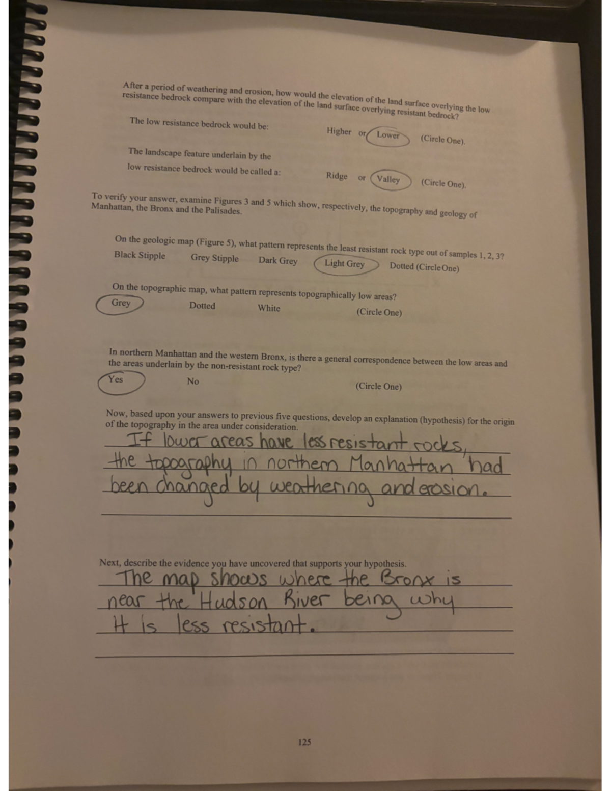 Lab 125 - Lab assignment, notes page 125 - EESC 1010 - Studocu