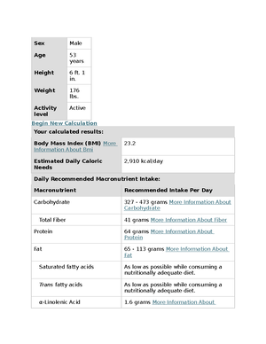 Nutrition Research Paper - Nutrition Research Paper Gabriella C. Reza ...