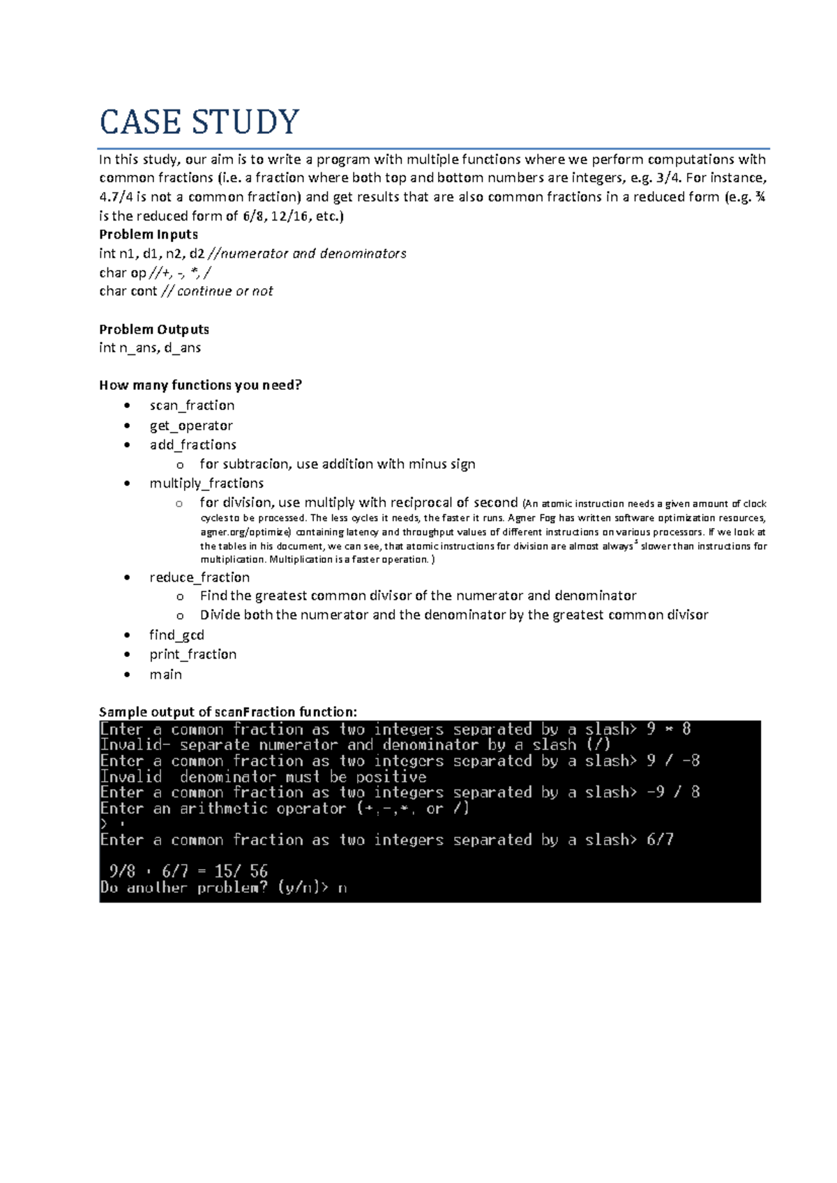 HOA Sln - a program with multiple functions where we perform ...