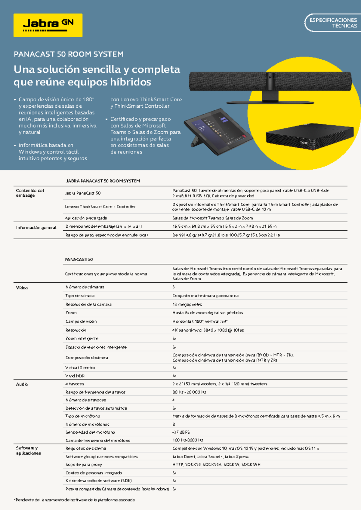 ES Jabra Techsheet A4 Room System 06032024 WEB - PANACAST 50 ...