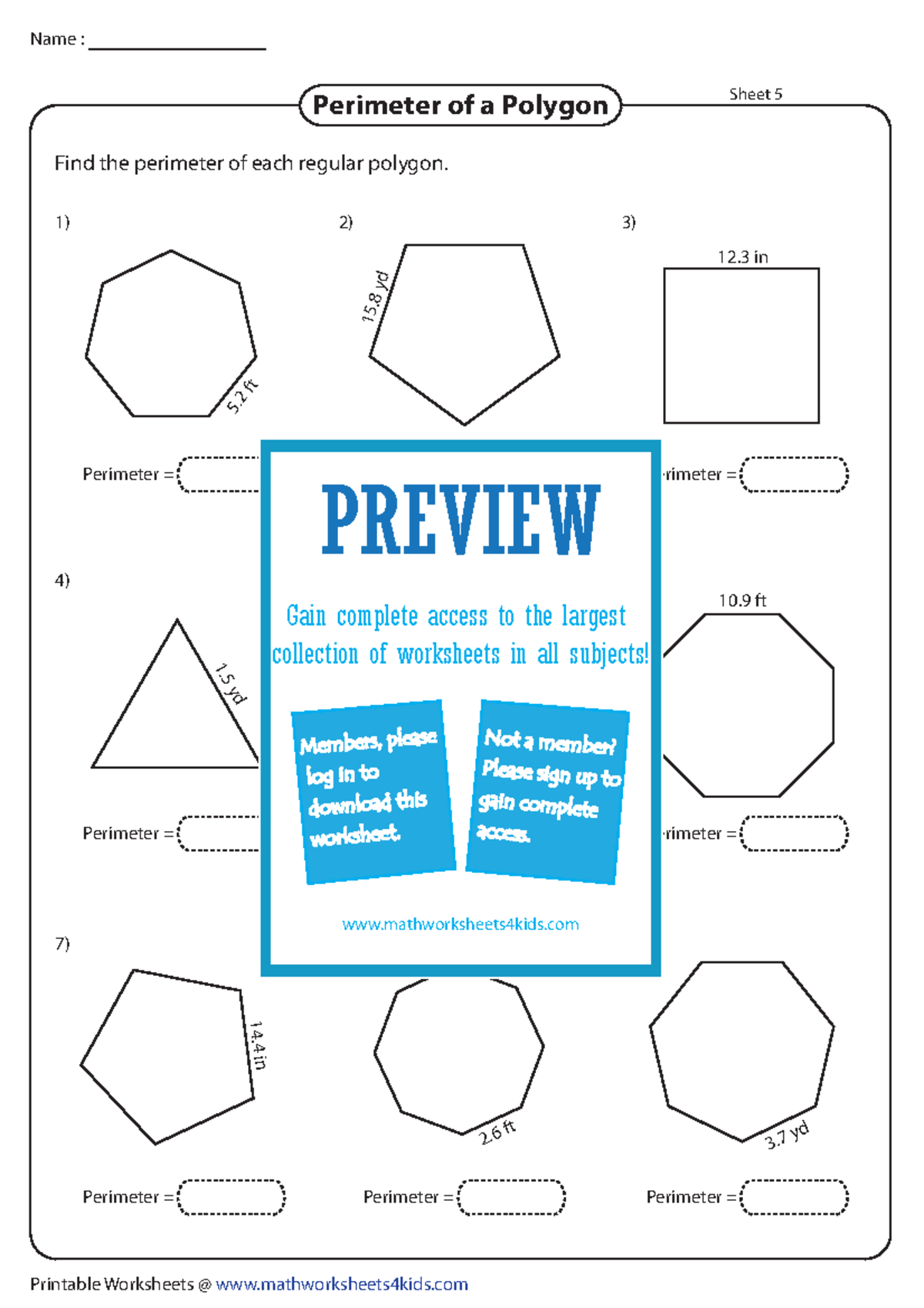 Decimals-5 - EJERCICIOS - Name : Printable Worksheets ...
