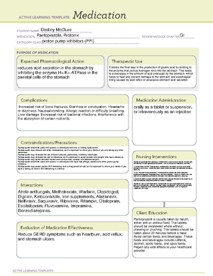ACTIVE LEARNING TEMPLATE Medication methotrexate - ACTIVE LEARNING ...
