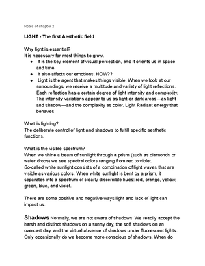 Chapter 1 in Media aesthetics - Chapter 1 in Media aesthetics ...