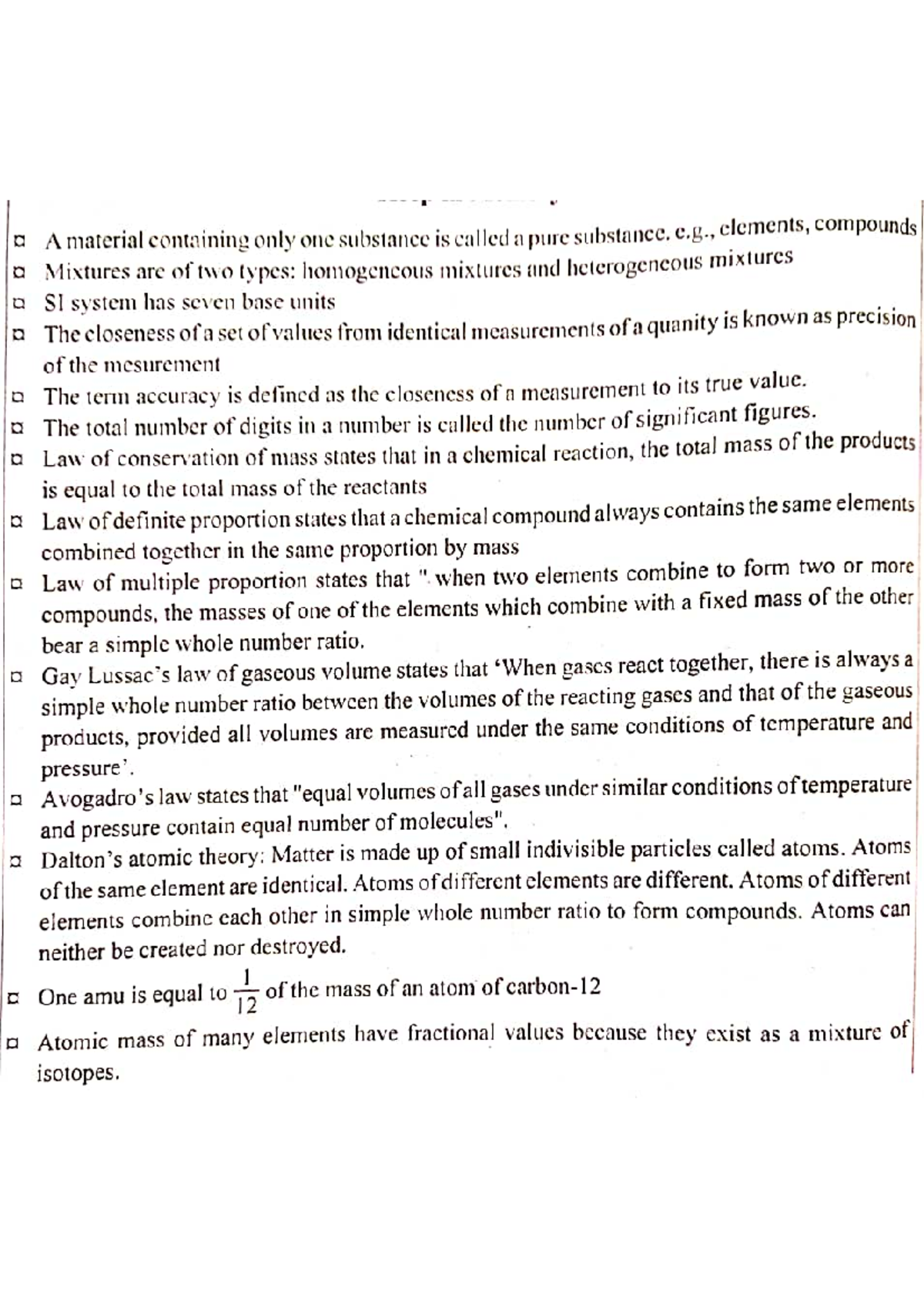 Summary - basic concept of chemistry - BSc Chemistry - Studocu