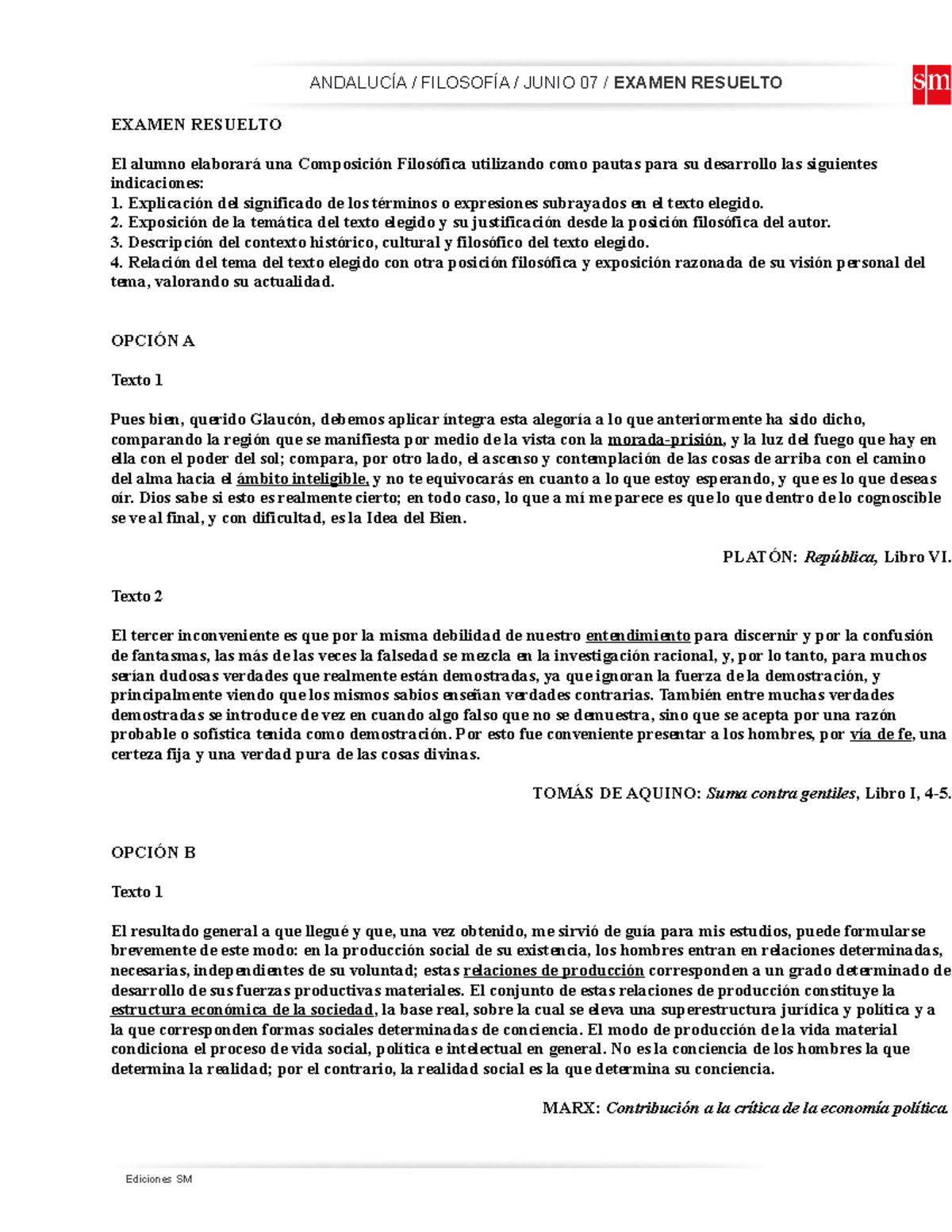 Examen Nietzsche desarrollado - EXAMEN RESUELTO El alumno elaborará una ...