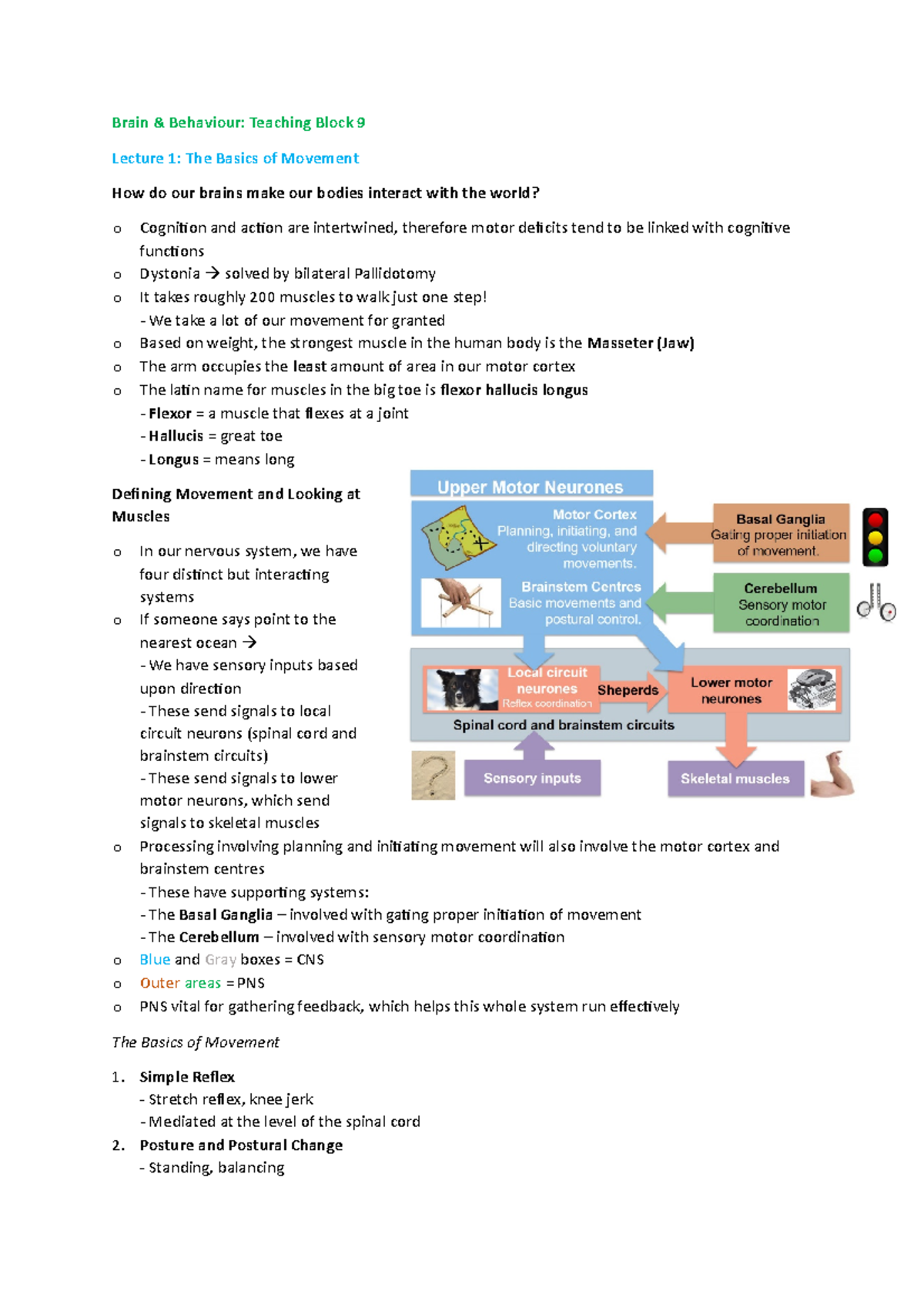 Block 4 - Lecture notes 1-4 - PSY00002I - York - Studocu