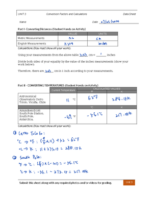 Acidbasebuffersdownloadme - Student Activity Unit 14 Acids, Bases and ...
