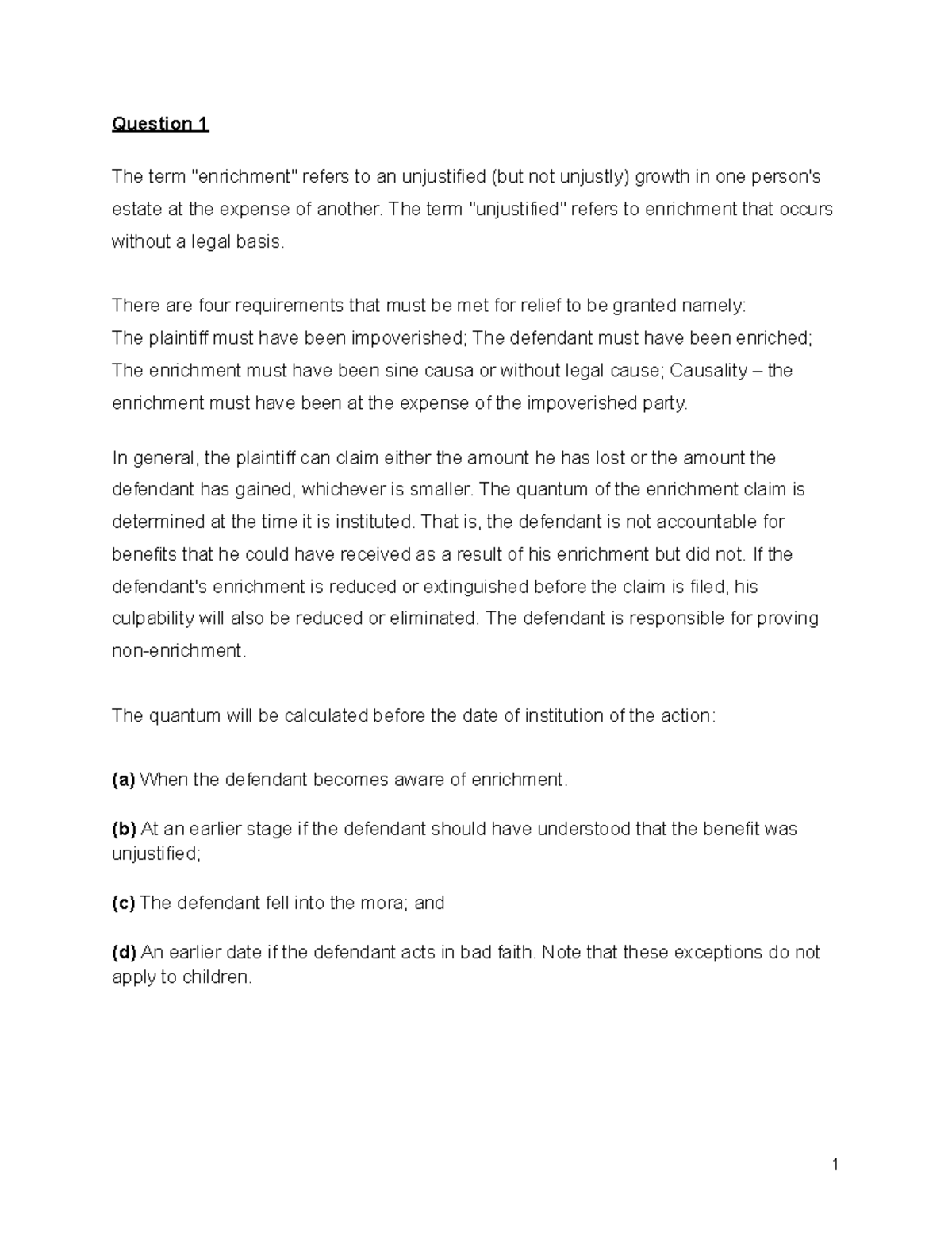 PVL3704 Assignment 1 second semester 2024 - Question 1 The term ...